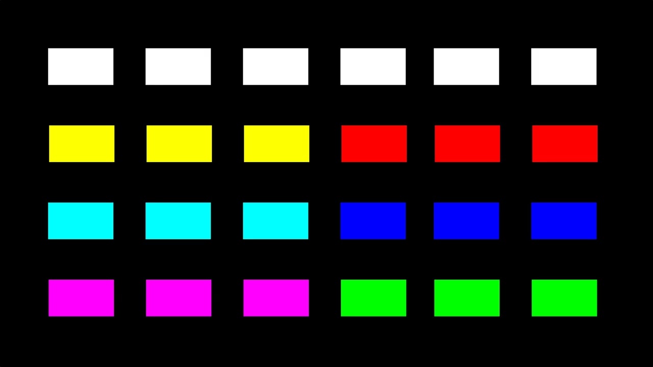 Temporary Image Retention  - Test 2