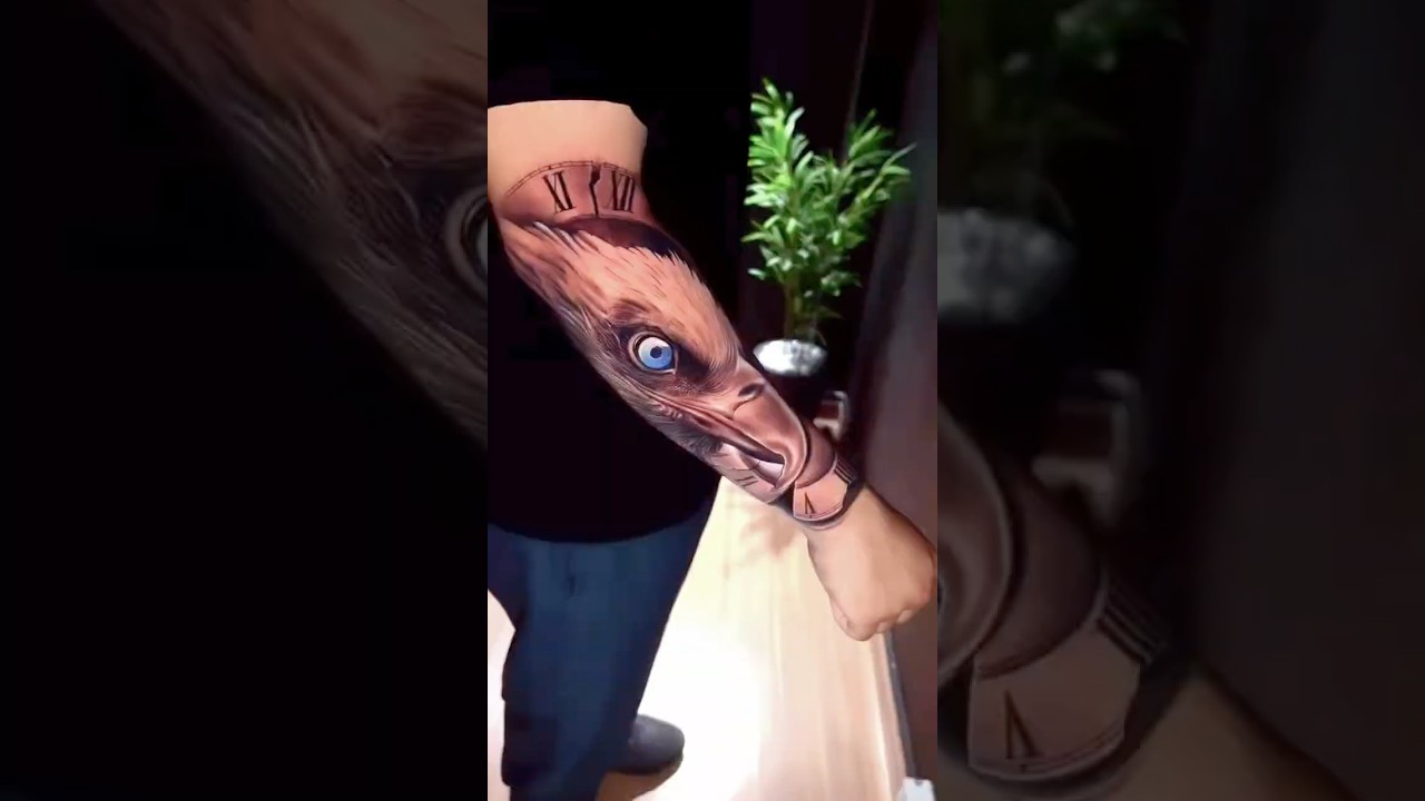 Tattoo águia process #tattoo #asmr #tattooink #tatuagem EAGLE/TATTOO ASMR