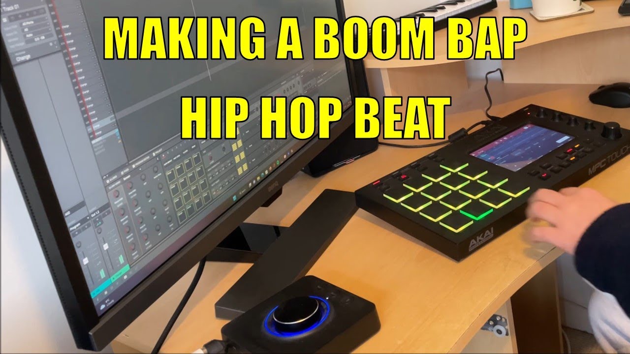 Making A Boom Bap Beat From Scratch On An MPC Sampler