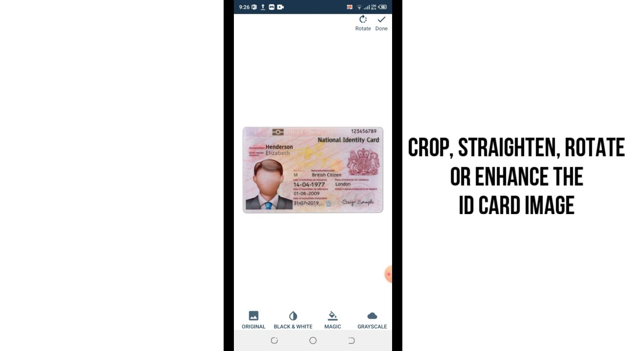 Batch Images to PDF | Attach ID Card to PDF