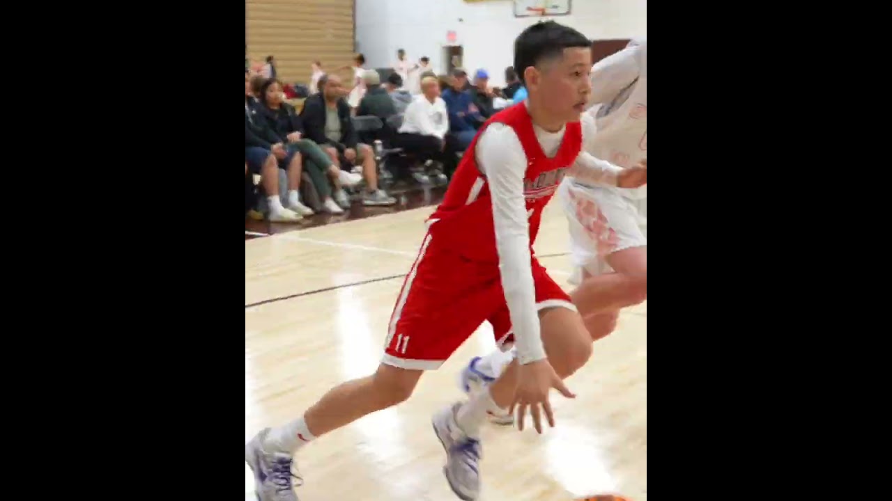 Liam Klatt Block at #phtwincitiestakedown Prep Hoops Next