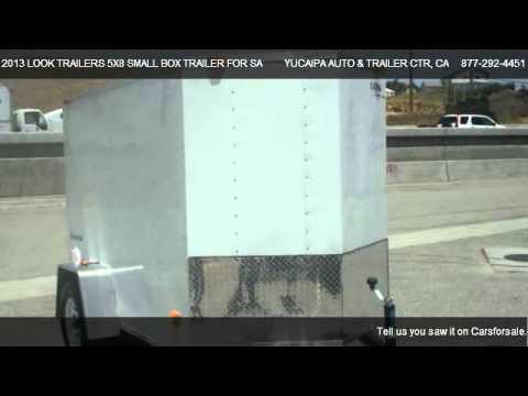 2013 LOOK TRAILERS 5X8 SMALL BOX TRAILER FOR SALE - for sale in REDLANDS, CA 92373