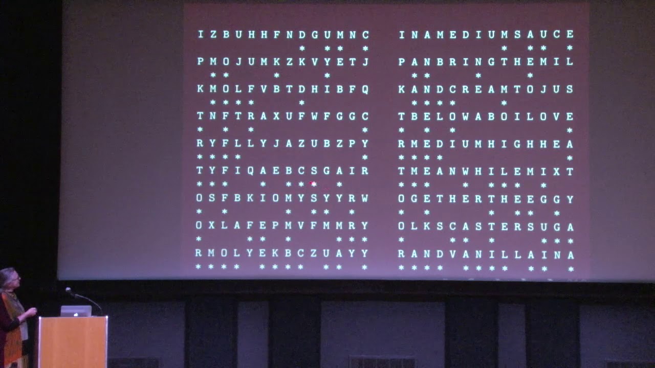 Breaking Codes and Finding Patterns - Susan Holmes