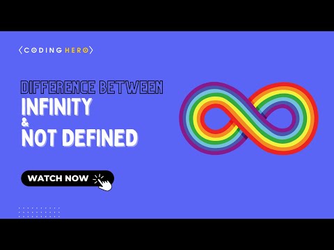Difference Between Infinity And Not Defined