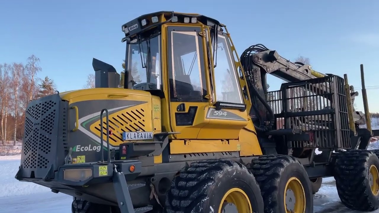 Skotare Eco Log 594E-8W, Örnsköldsvik, Klaravik auktioner