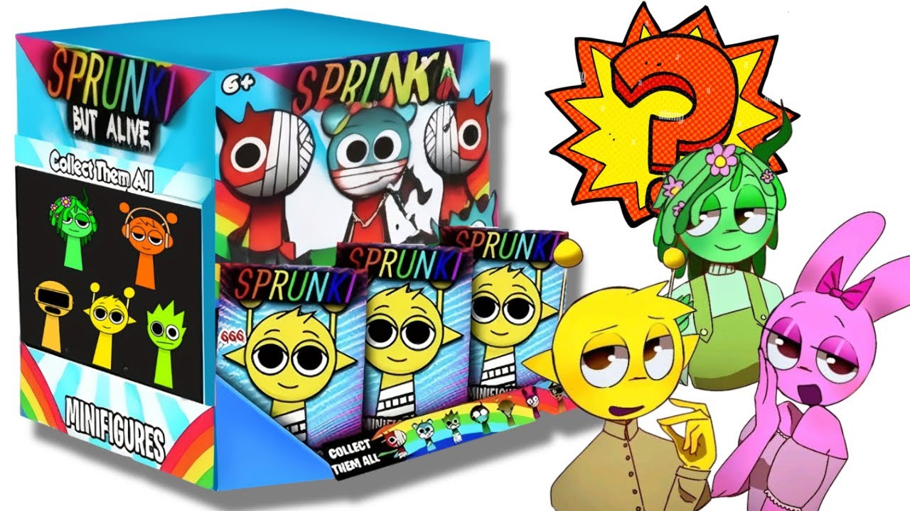 UNBOXING  the INCREDIBOX SPRUNKI Mystery Box! 😱✨ (RARE Items Inside?!) #sprunki #toys #unboxing 