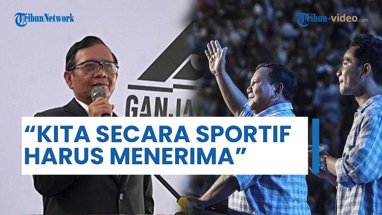 Terima Putusan MK, Mahfud MD Ucapkan Selamat kepada Prabowo dan Gibran - Tribun Video