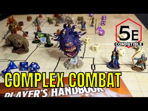 Complex Combat Mechanics - Core Dungeons & Dragons 5E Rules #4k
