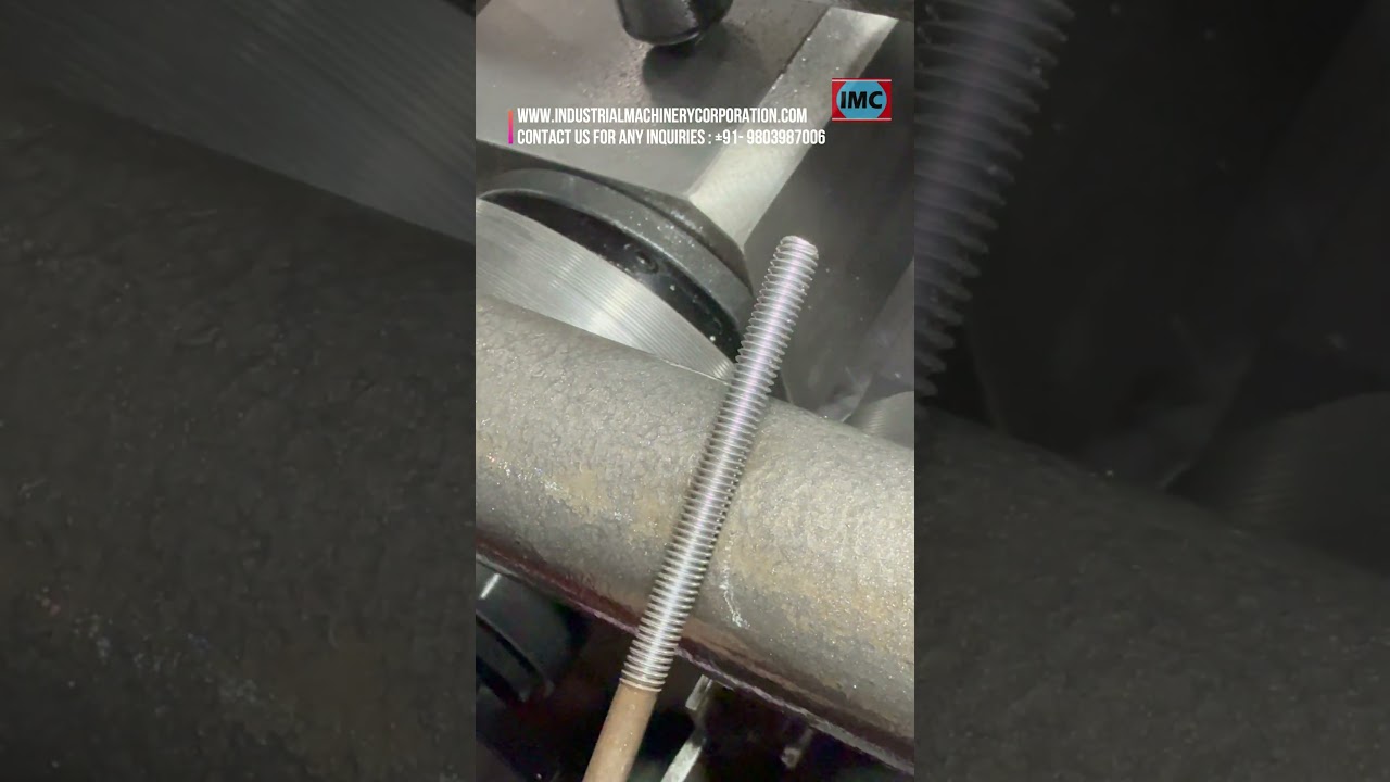 Top Bar Thread Rolling Machine Manufacturer in India | Precision & Durability #threadrollingmachine