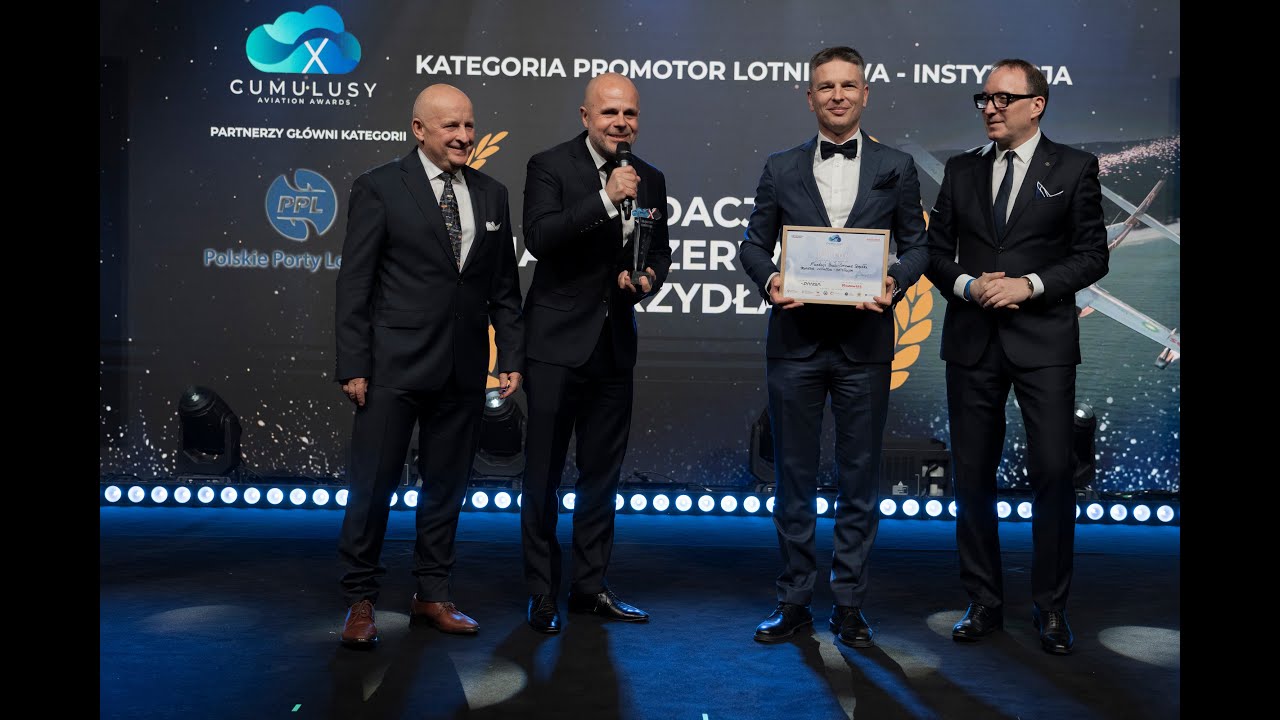 Cumulusy 2024 - Piotr Maciejewski i Jakub Kubicki z Fundacji Biało-Czerwone Skrzydła