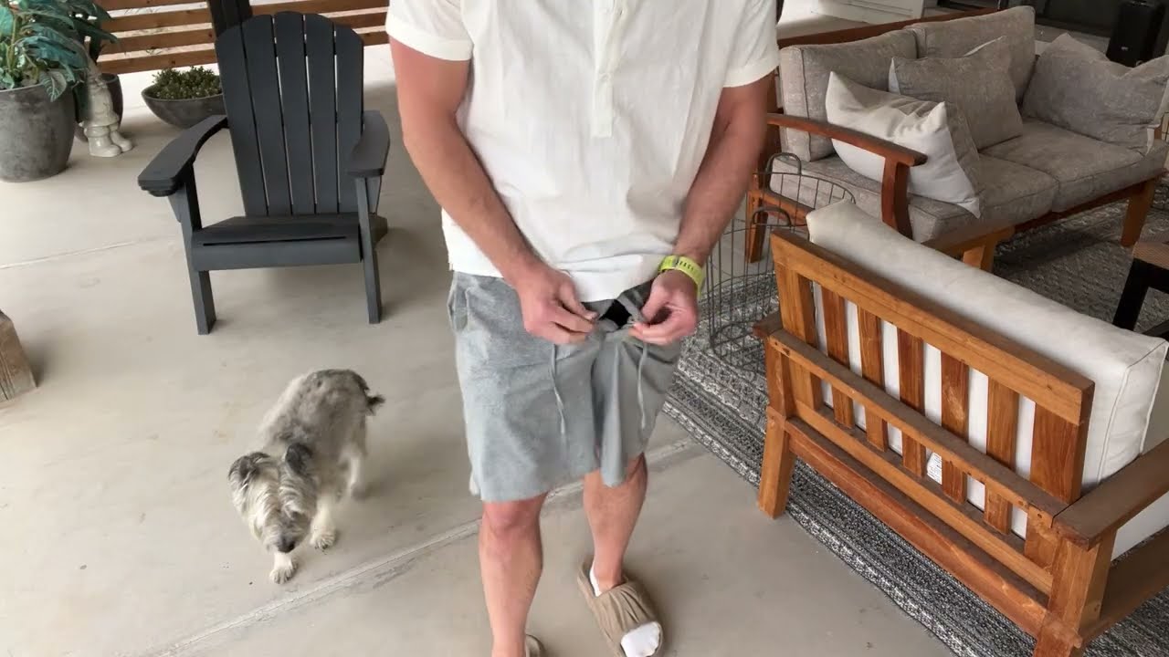 Ekouaer Men's Pajama Shorts Soft Sleepwear Bottoms Elastic Waistband Loungewear