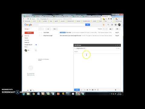 Using Cc, Bcc to Send Email