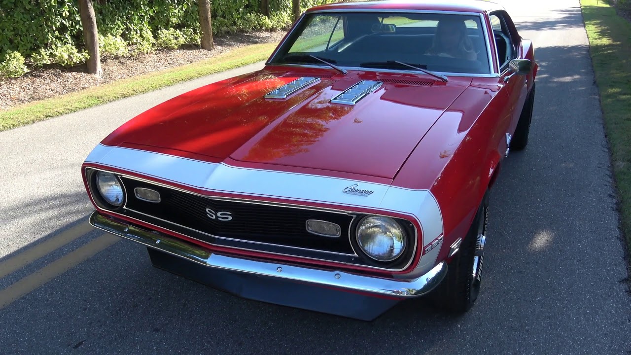 1968 Camaro Red