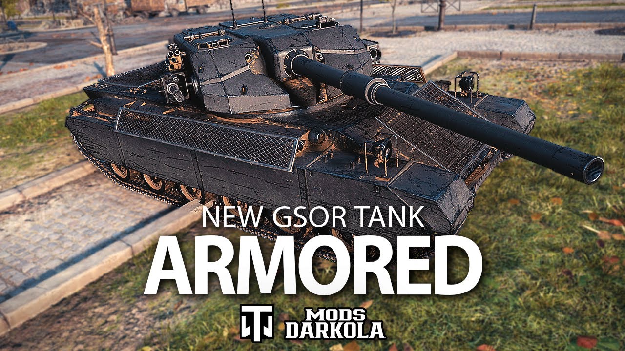 DARK // GSOR TANK - ARMORED VERSION 1 - 1.27++ - WoT