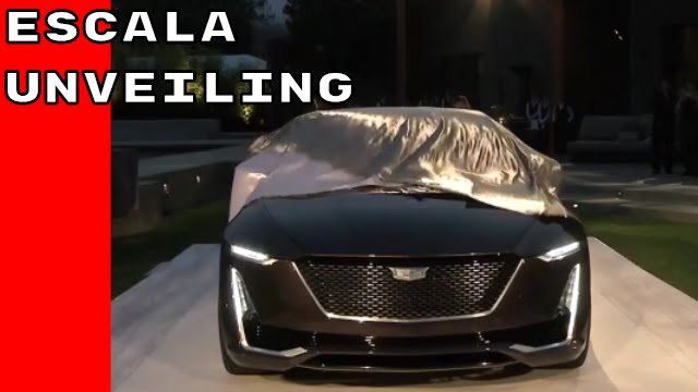 Cadillac Escala Concept Unveiling