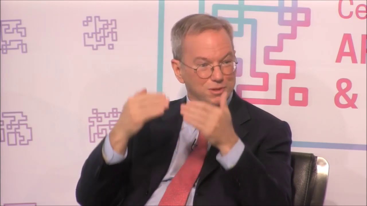 China Might Beat The US in Artificial Intelligence - Eric Schmidt