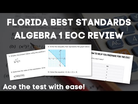 B.E.S.T. Algebra 1 EOC Review!