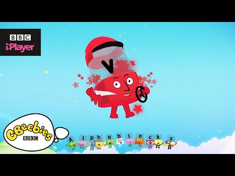Learn letter "v" with the Alphablocks Magic Words | CBeebies