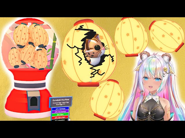 List of new Japan Egg pets in Roblox Adopt Me!