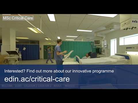 Introducing the Virtual Critical Care Ward | MSc Critical Care | The University of Edinburgh