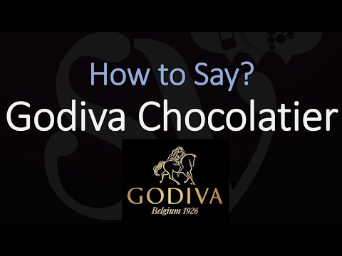 How to Pronounce Godiva Chocolatier? | American & French Pronunciation