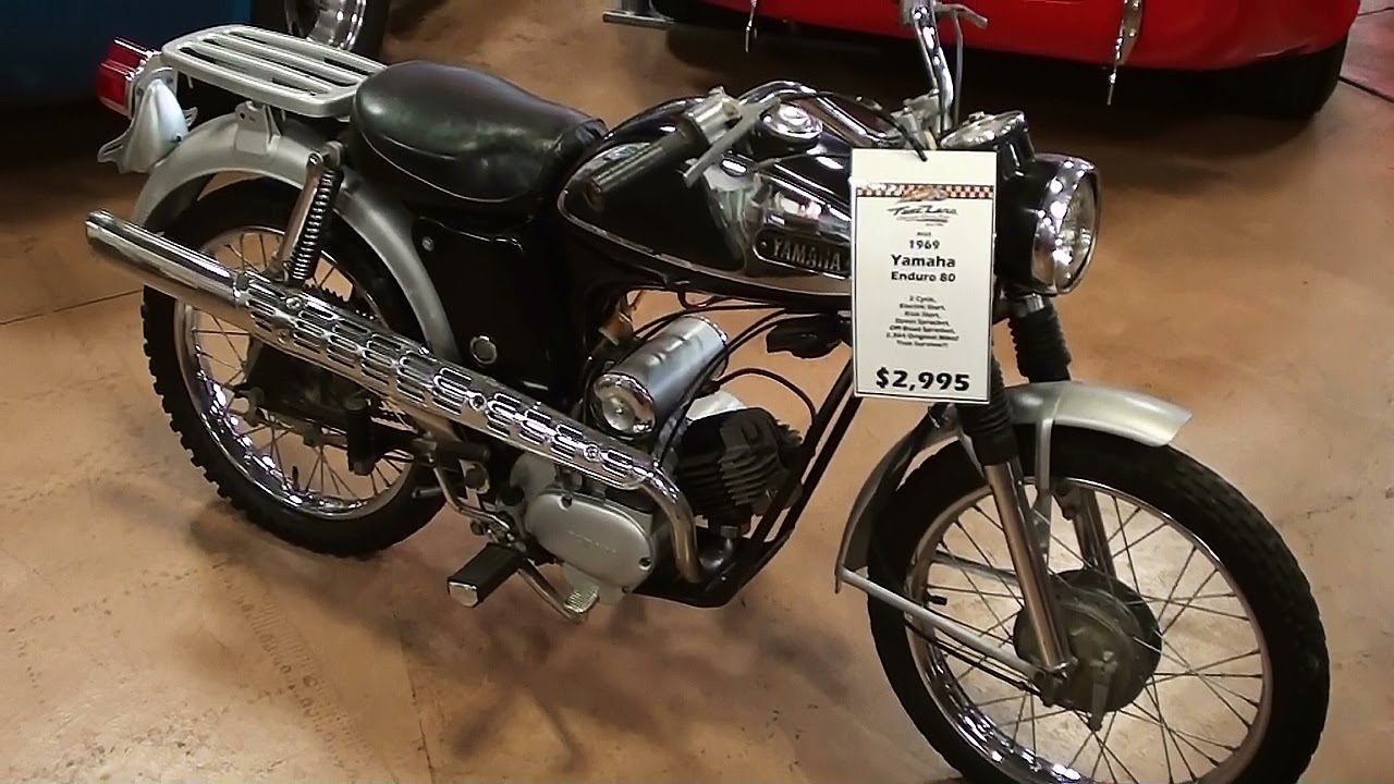 1969 Yamaha Enduro 80 Two-Stroke Motorcycle - 2364 Original Miles