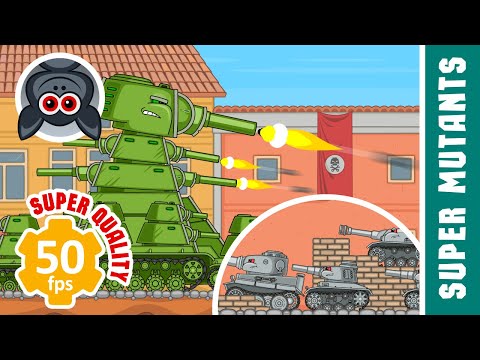KV-44 vs Super Soldiers – AnsyArts – Cartoons about Tanks