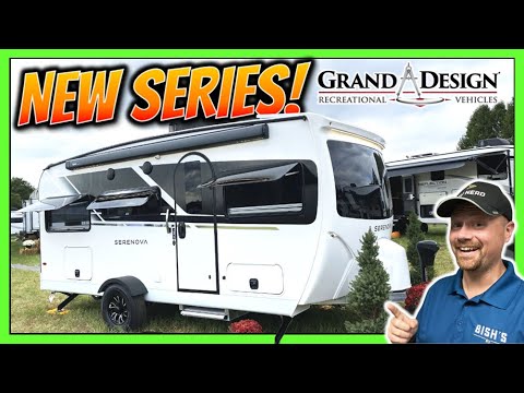 Brand New Series of Upscale Mini Glamper from Grand Design RV! 2024 Serenova 160LG Travel Trailer