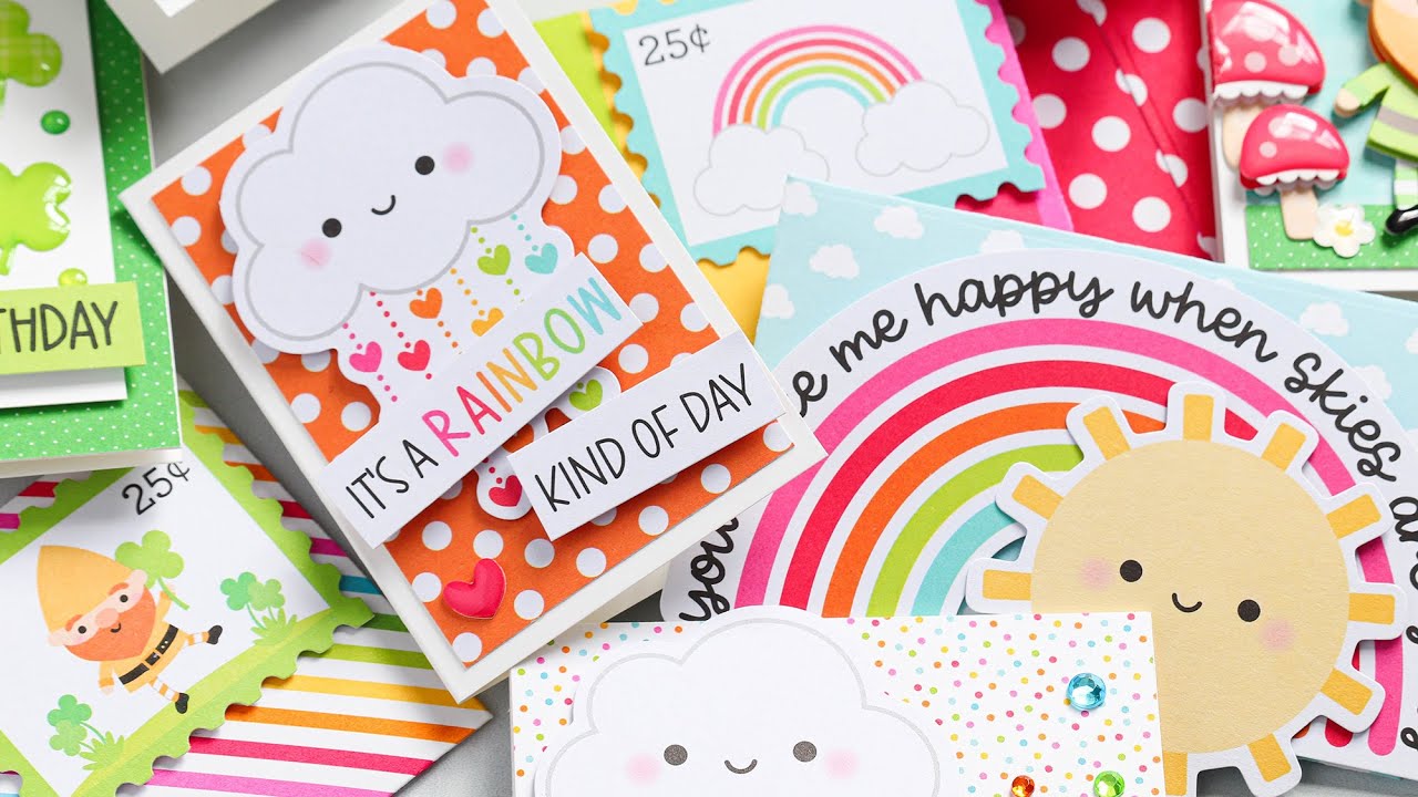 SO EASY! Mini Cards + Envelopes with NEW Doodlebug!