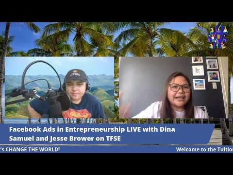 Facebook Ads in Entrepreneurship LIVE with Dina Samuel and Jesse Brower on TFSE