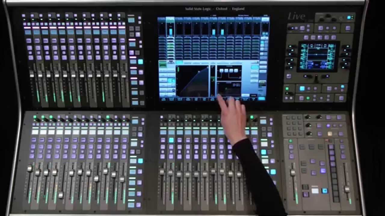 SSL Live Console Overview