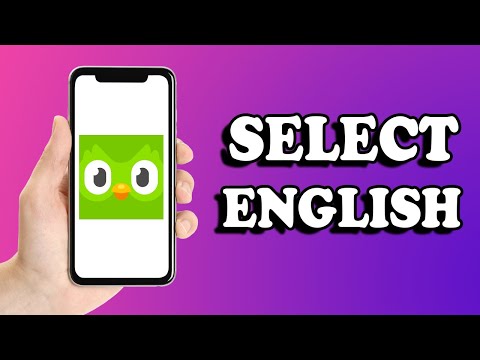 How To Select English On Duolingo (Easy)