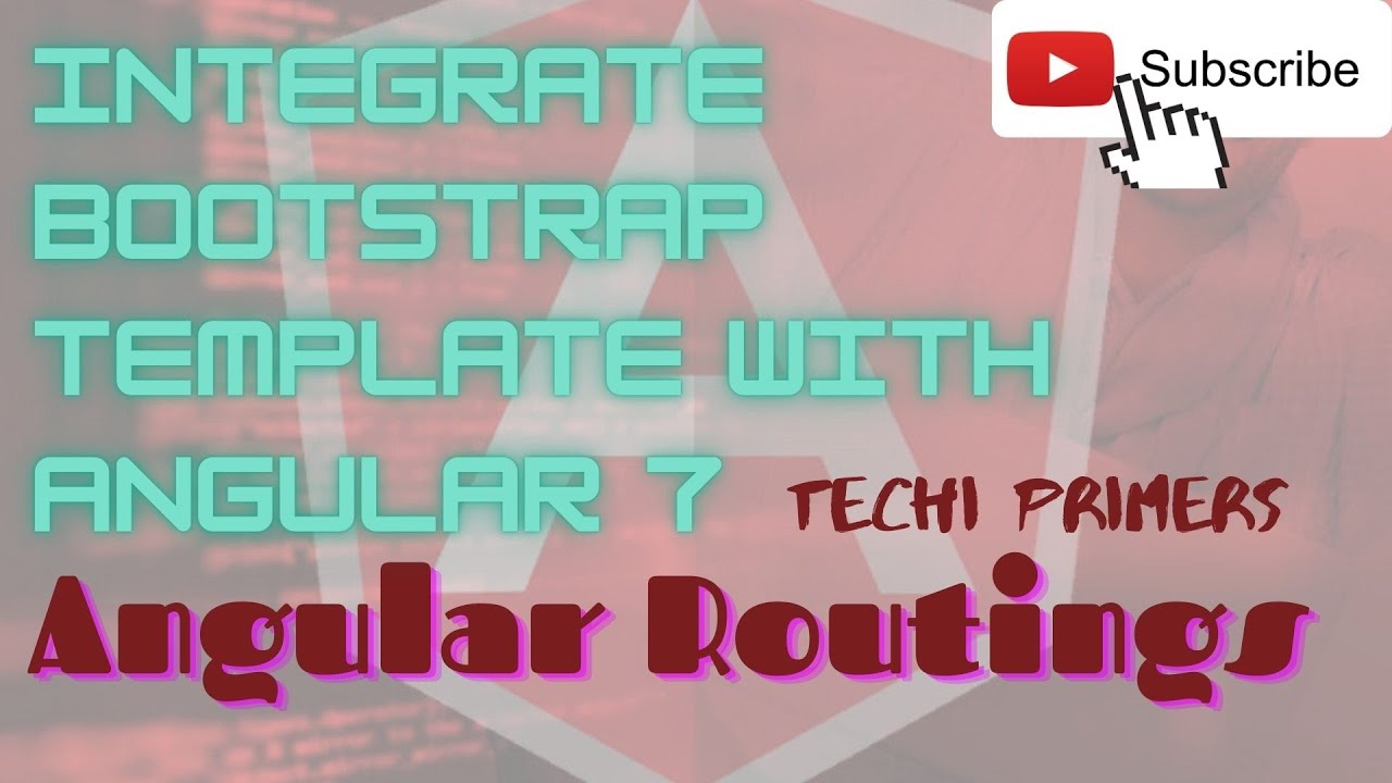 Angular bootstrap tutorial | Angular routing tutorial | Building Websites with Angular Bootstrap