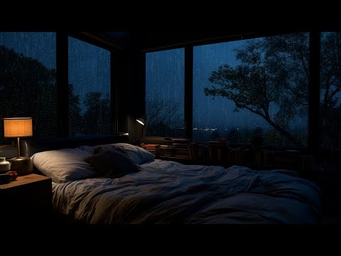 Rainy Night Sleep Aid | Drift Off to a Peaceful Slumber | Anxiety Relief