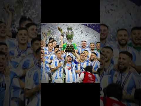 ARGENTINA CAMPEOM SE LA COPA AMÉRICA 2024 🗣🔥 #futbol #afa #argentinosxargentina #soccerplayer #xdd