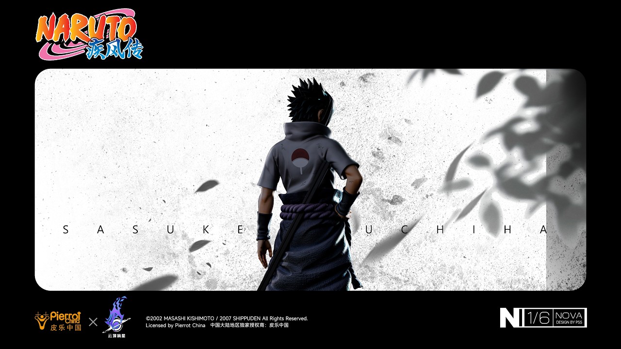 Naruto Officially Licensed  Sasuke Uchiha (Rinnegan) 1/6 Statue By PSS