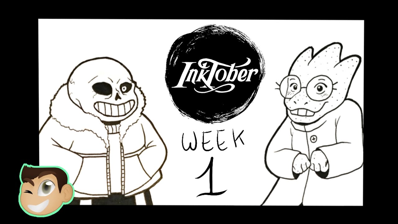 Undertale Inktober Week 1! [Speedink]