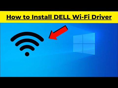 How to Install DELL Wi-Fi Driver On Windows 10 | Fix Wifi Driver Missing In DELL PC / LAPTOP 2024