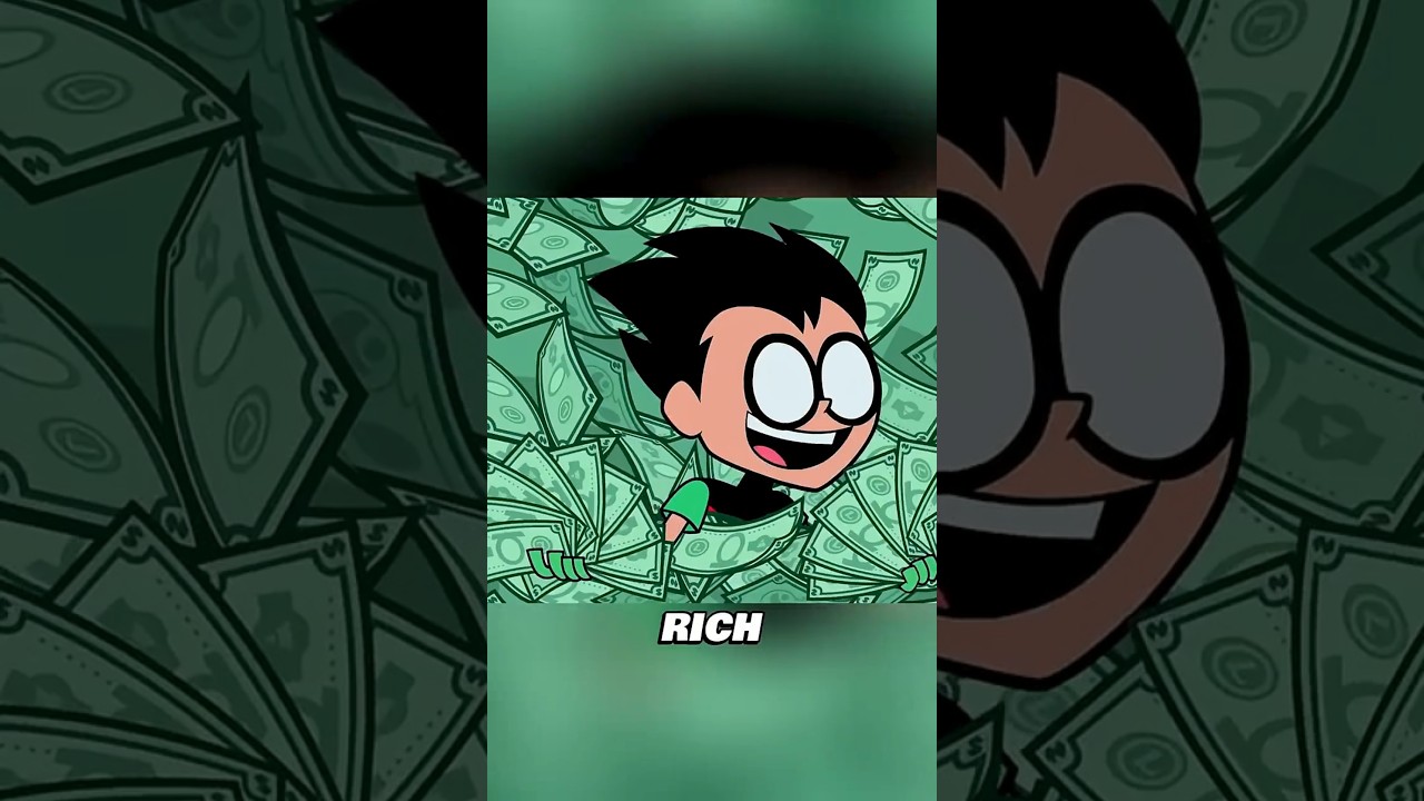 Robin & Titans OBSESSED with Money! #reels #teentitansgo #funny #dc #cartoon #shorts