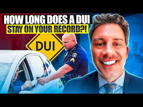 How Long Does A DUI Stay On Your Record In Pennsylvania?