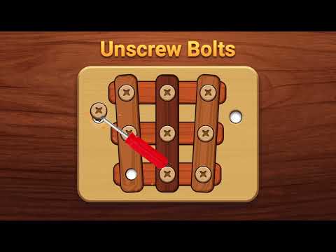 Woodle - Wood Screw Puzzle for Android - Free App Download