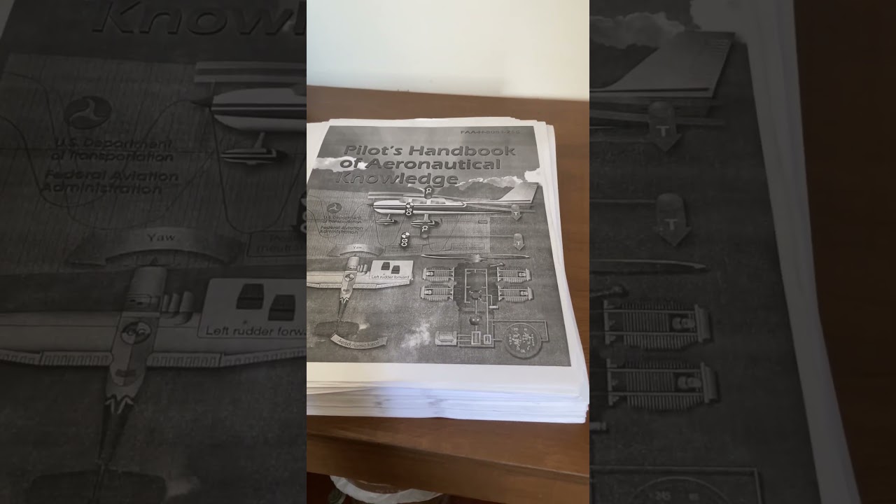 📘 Pilot's Aeronautical Knowledge Handbook | Download the FAA PDF for Free! ✈️