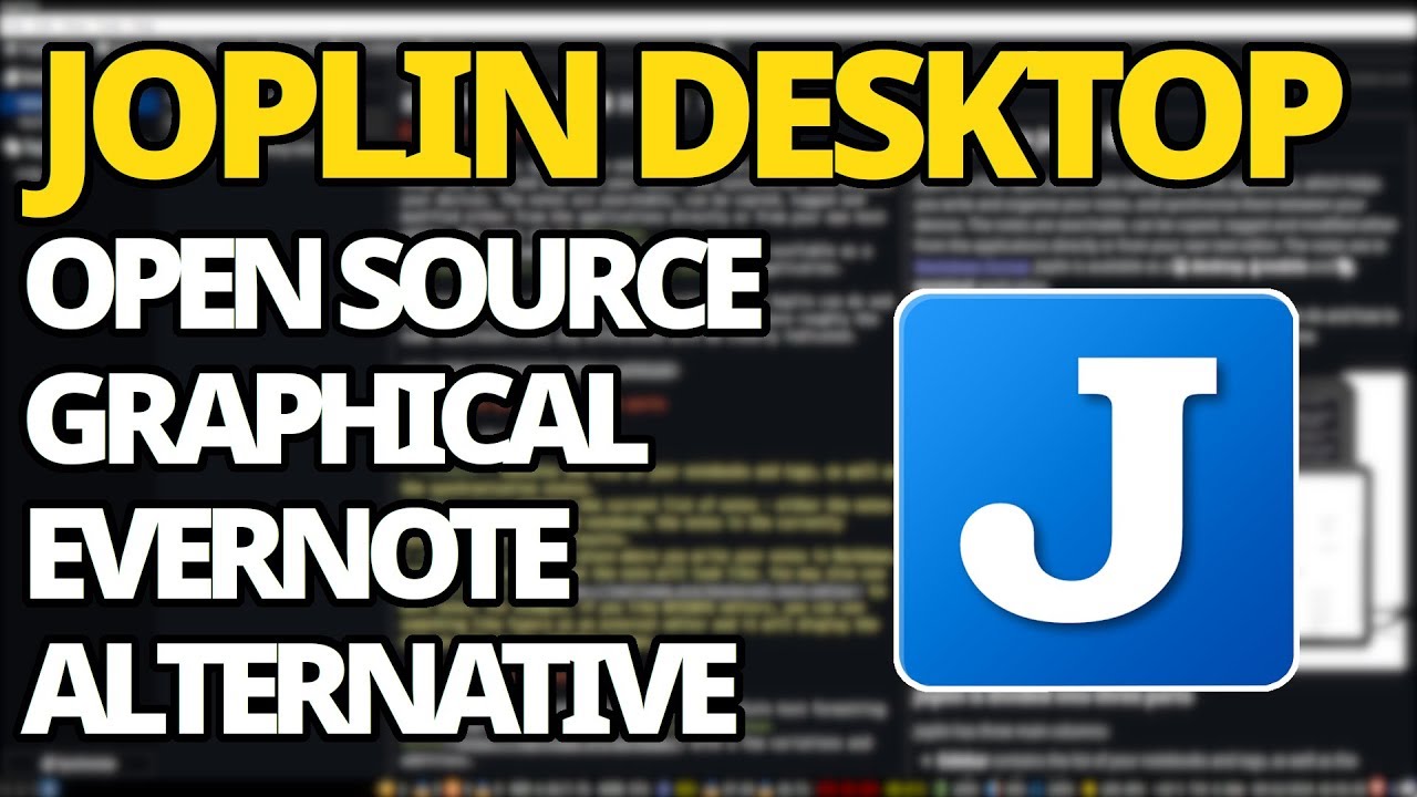 Joplin Desktop: Take Notes With A Rich Markdown Editor