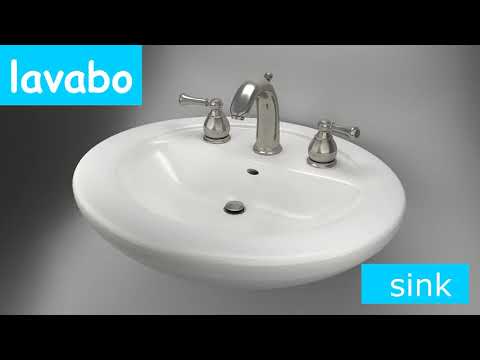 Rosie & Andy: Spanish for Kids- Word of the Day - sink / lavabo
