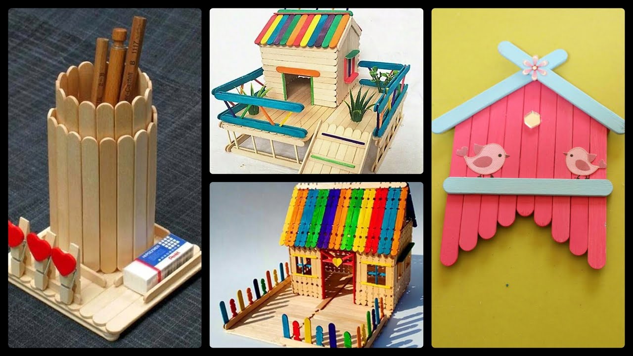 #Ice cream Stick Hack / Fun DIY #Ice Cream Sticks Crafts that will keep you #Busy / Creative Diaries