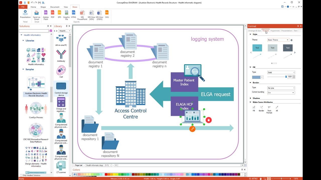 Health Illustrations and Infographics