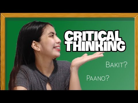 CRITICAL THINKING | Tagalog