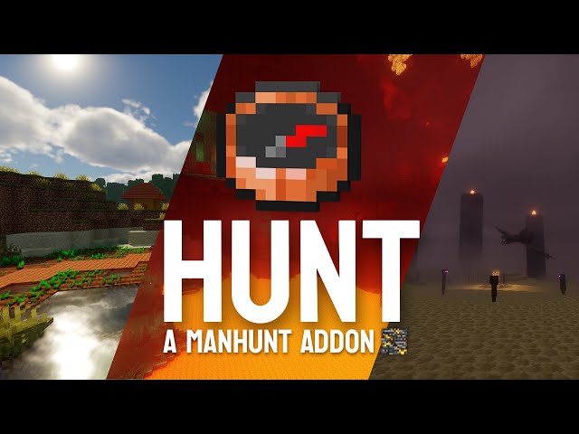 Hunt - A Manhunt Addon - MCPE 1.21+ Minecraft Data Pack