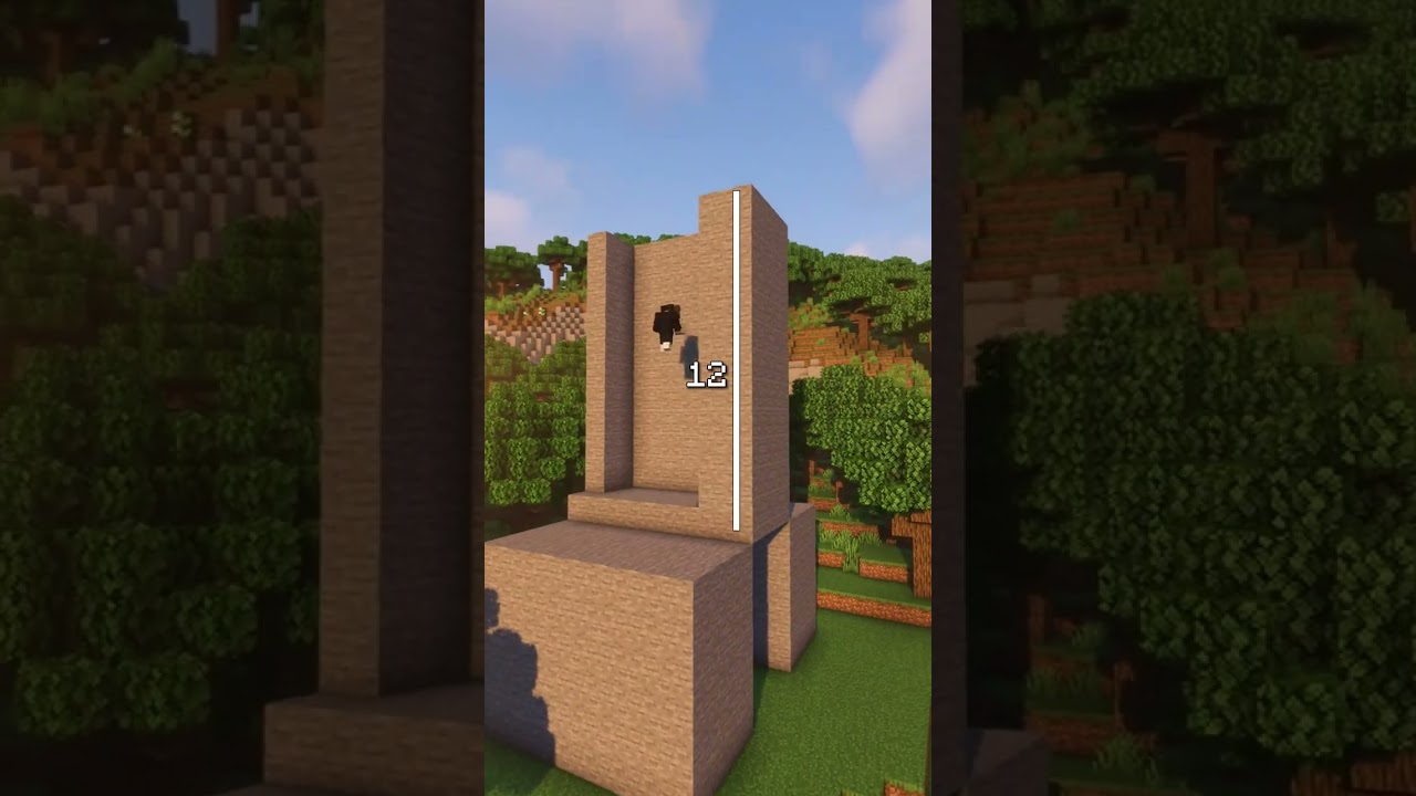 Minecraft Creeper Statue Tutorial | Minecraft Build Hack | #shorts #minecraftshorts #minecraft
