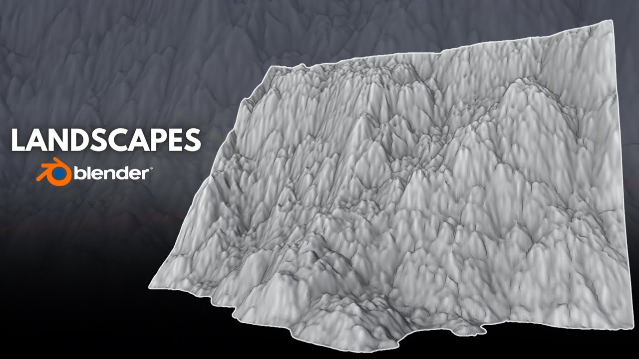 Create Landscape in Blender in 30 Seconds!